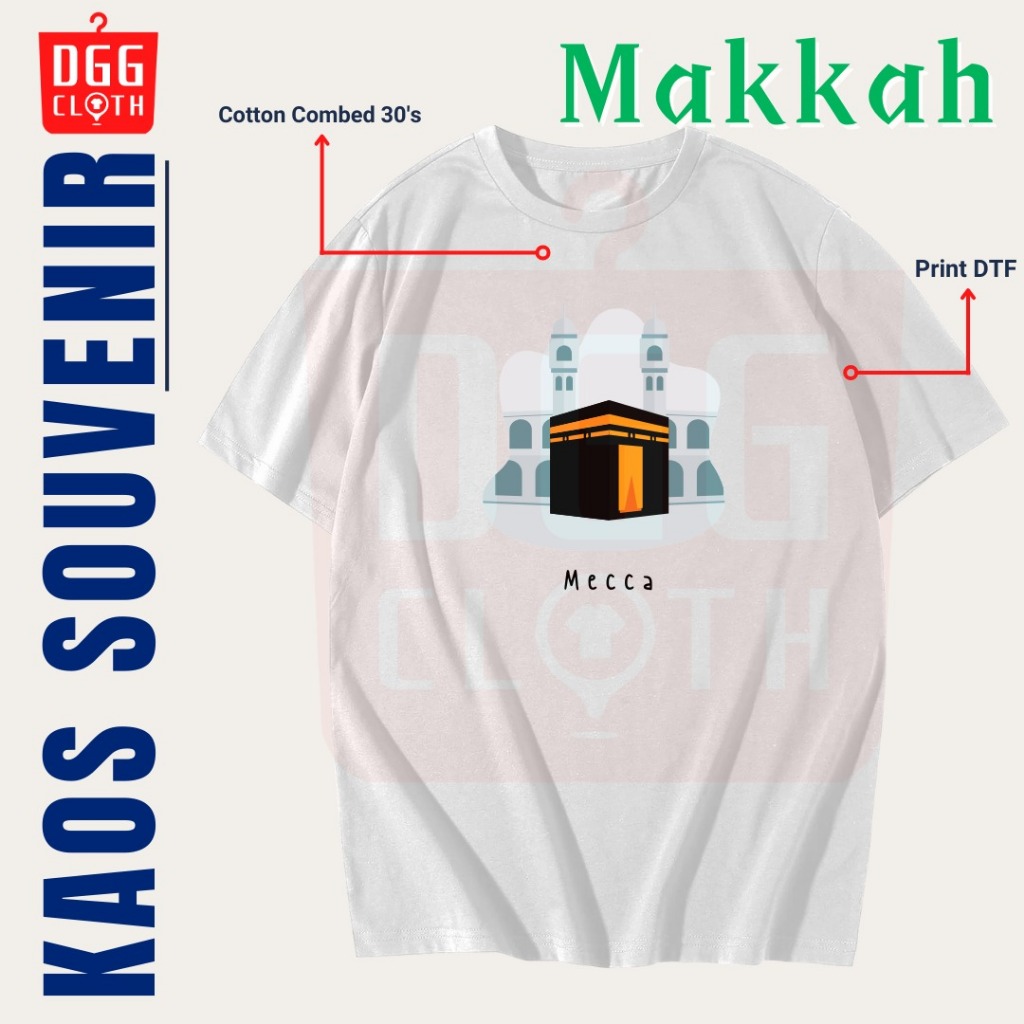 DGGClothing Mecca Souvenir T-shirts, Latest Makkah Souvenir T-shirts ...