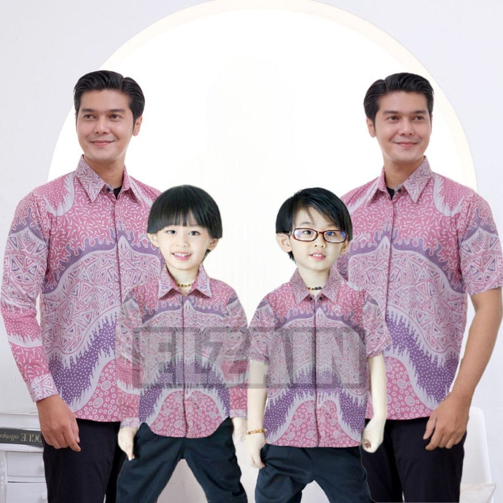 KEMEJA The Newest Men's BATIK Shirt BATIK PUTRA EL ZAIN BATIK Shirt ...