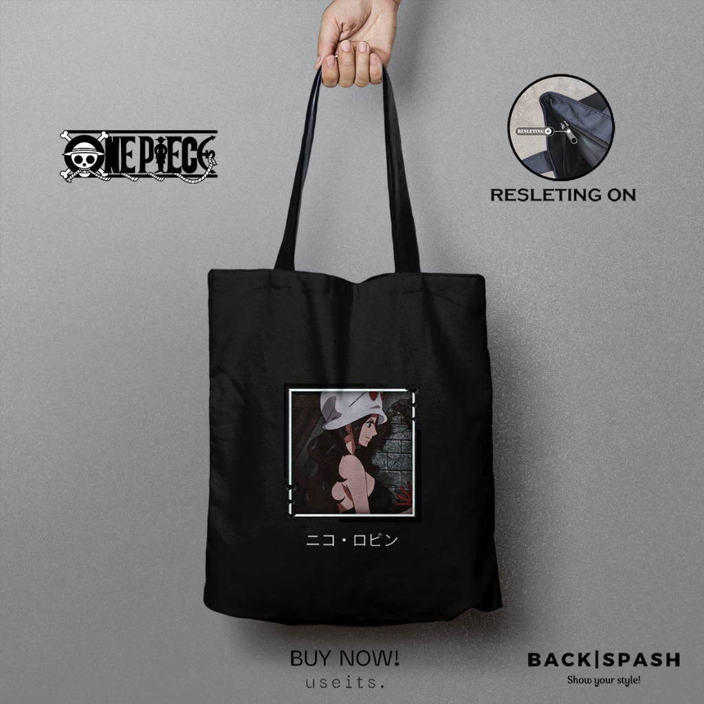 Anime One Piece Robin THD Totebag - Robin One Piece Anime Totebag ...