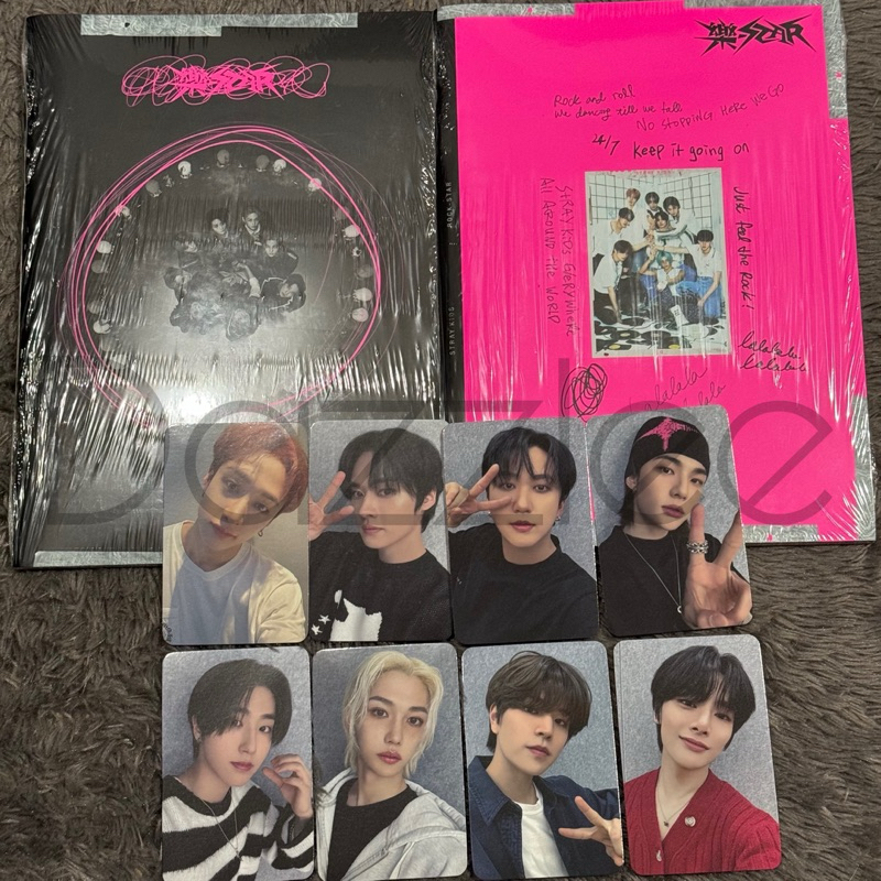 Stray Kids Album rock-star official photocard pob MMT My Music Taste ...