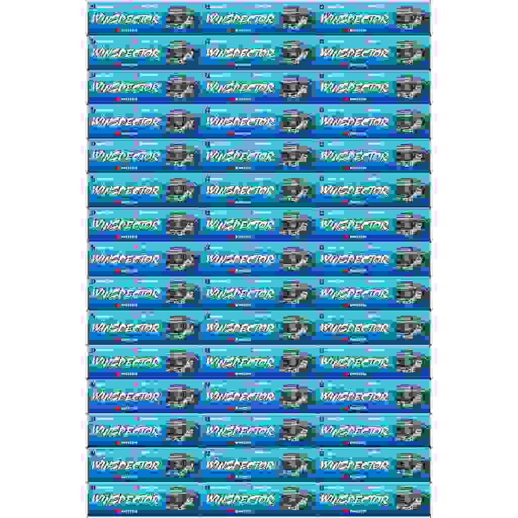 Viral BASURI BUS STICKER (CUSTOM) 1 Sheet Contains 45 Boxes, VINYL ...