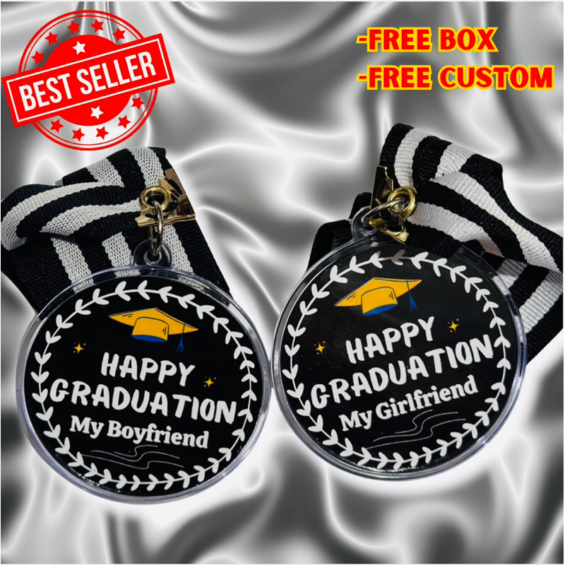 [FREE Box] custom medal / 2 sided custom medals (editin | Shopee Malaysia