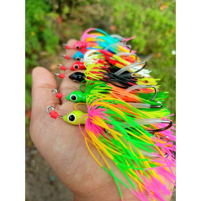 Spin frog / Swimbait / Spinner double hook 12 grams | Shopee Malaysia