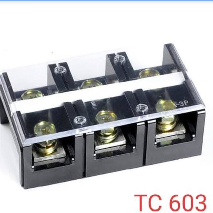 TC-603 Cable Block Terminal 3 Pole 60A Cable Block Terminal Block ...
