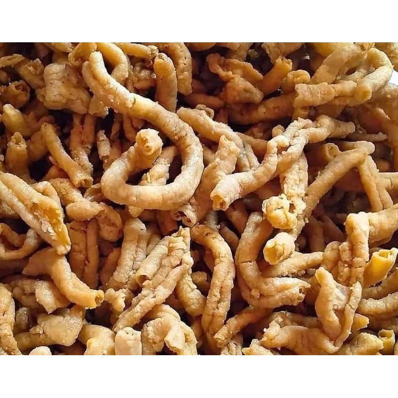 100g crispy/crunchy chicken intestine chips | Shopee Malaysia