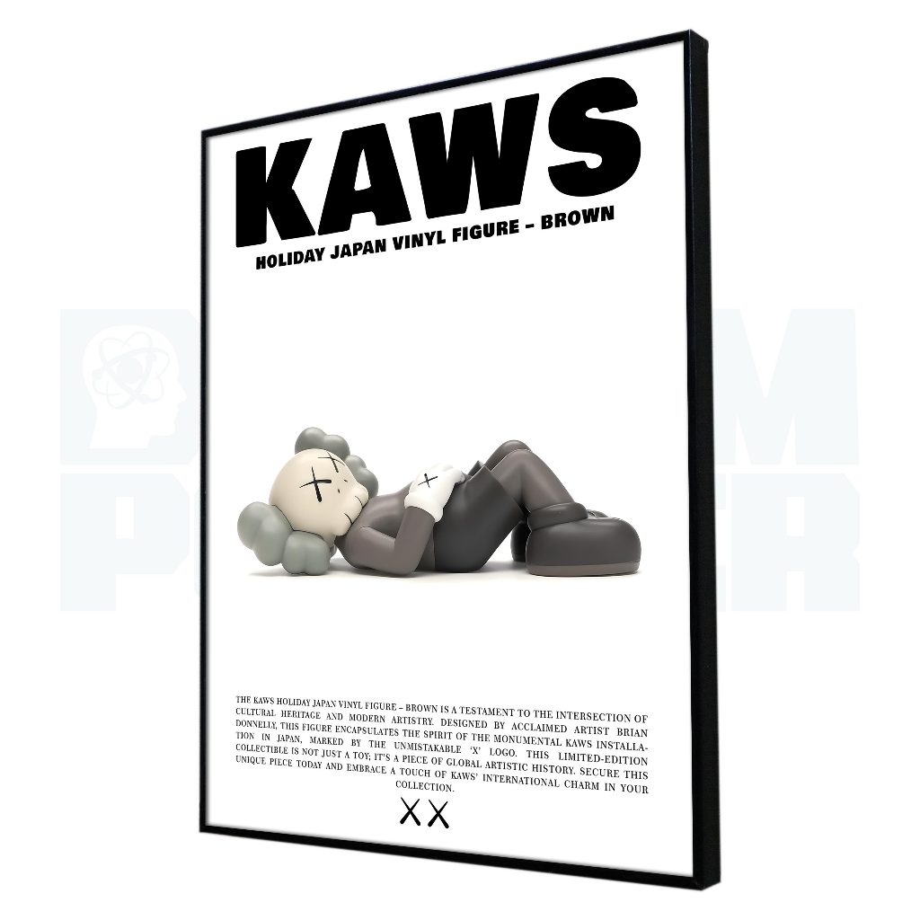 [Poster+Frameblock] Kaws Hypebeast Poster | Size A3 30x40 cm | Kaws ...
