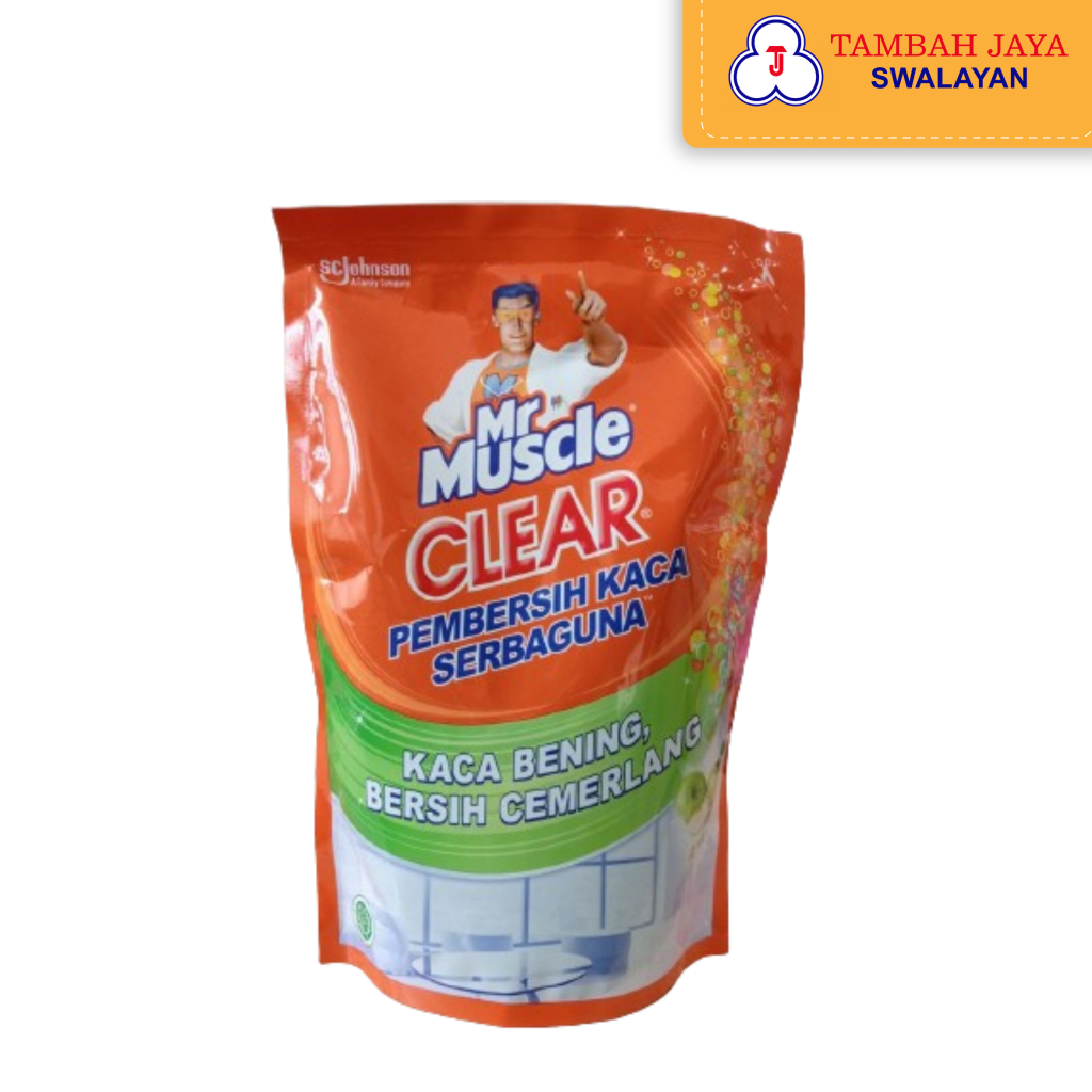 Mr. Mr. Muscle Clear Apple 400ml (multipurpose glass cleaner) | Shopee ...