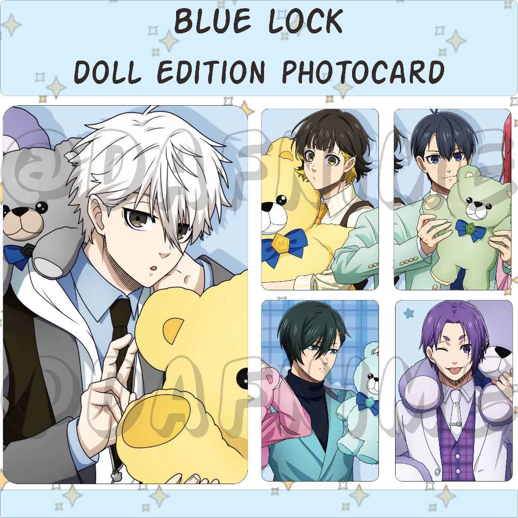Blue LOCK DOLL EDITION PHOTOCARD ANIME | Shopee Malaysia