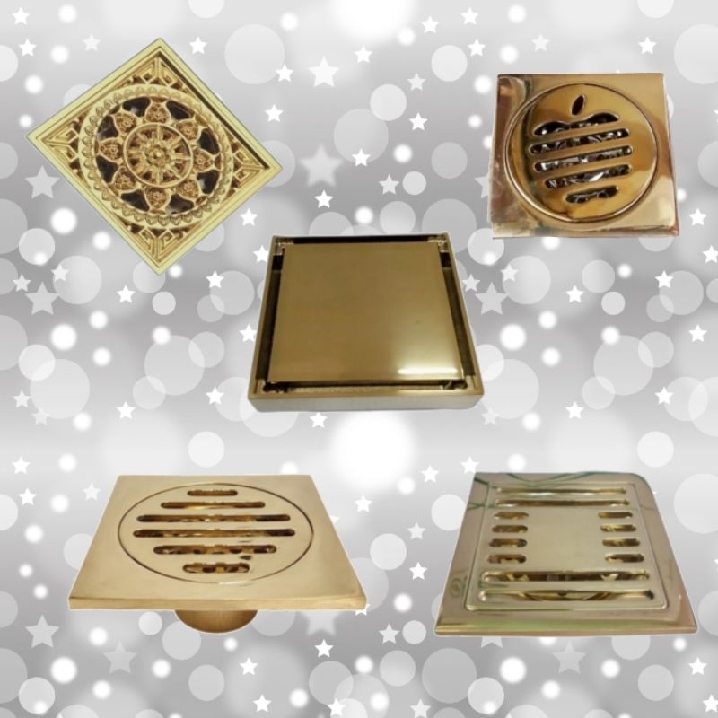 Floor Drain Gold Anti-Insect Valve Anti-Flood, Rat and Odor | Shopee ...