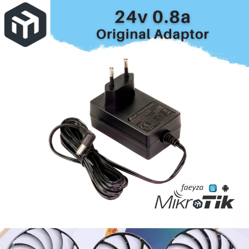 Mikrotik Adapter 24V 0.8A | Shopee Malaysia