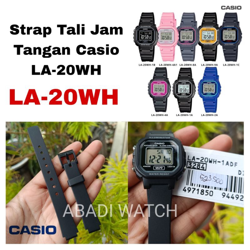 Casio LA20WH LA 20WH 20WH 20w LA-20WH WATCH STRAP | Shopee Malaysia