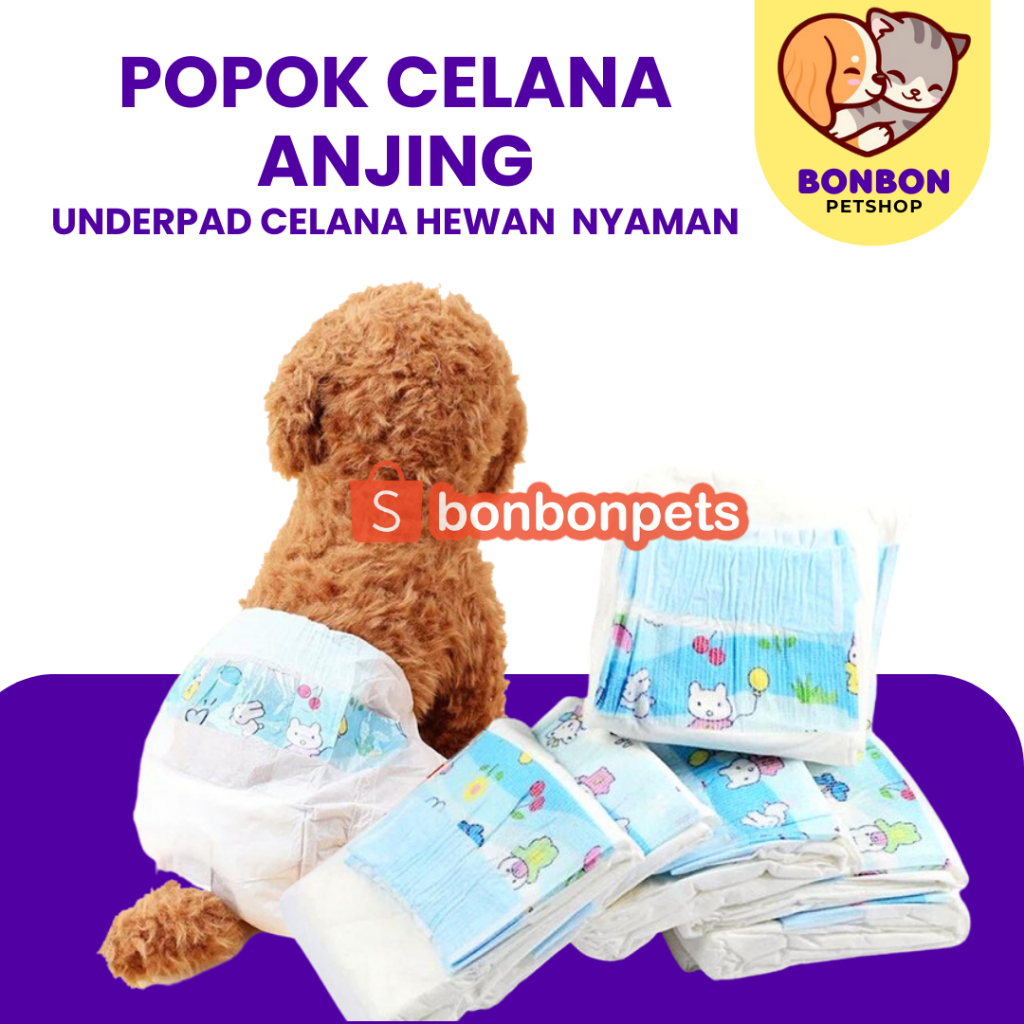 Dog Diapers Dog Diapers Animal Diapers Disposable Diapers Pup Pee ...