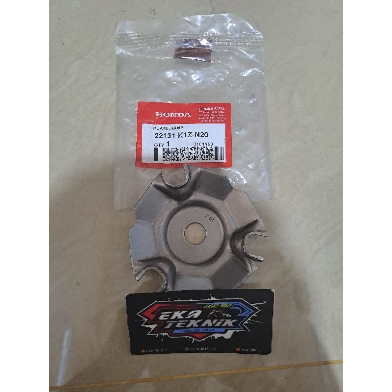 Custom RAMP PLATE Smoothed The End, PCX 160, ADV 160, VARIO 160 ...