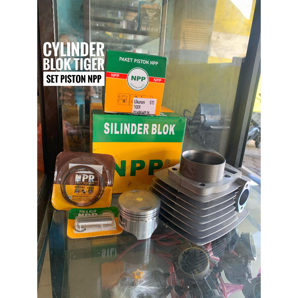 Cylinder BLOCK SEHER SET PISTON TIGER NPP - BOYRENK RACING CONCEPT ...
