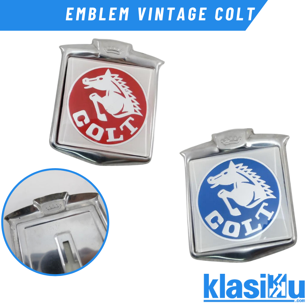 Vintage Colt Car Emblem Colt Nos Badge Emblem | Shopee Malaysia