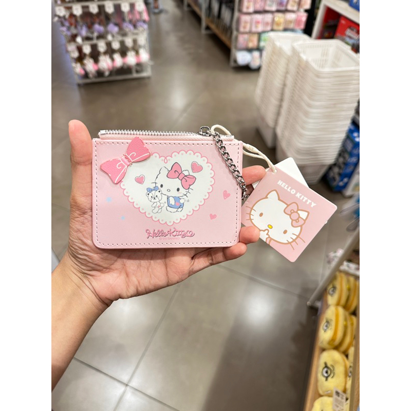 Card HOLDER COIN PURSE HELLO KITTY PINK CUTE Women's CARD And COIN ...