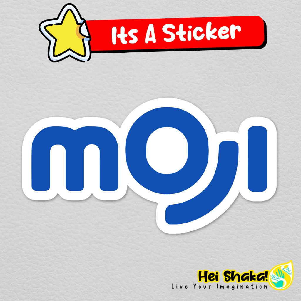 MOJI Sticker Indonesian Television Television Station Sticker FTA Vinyl ...