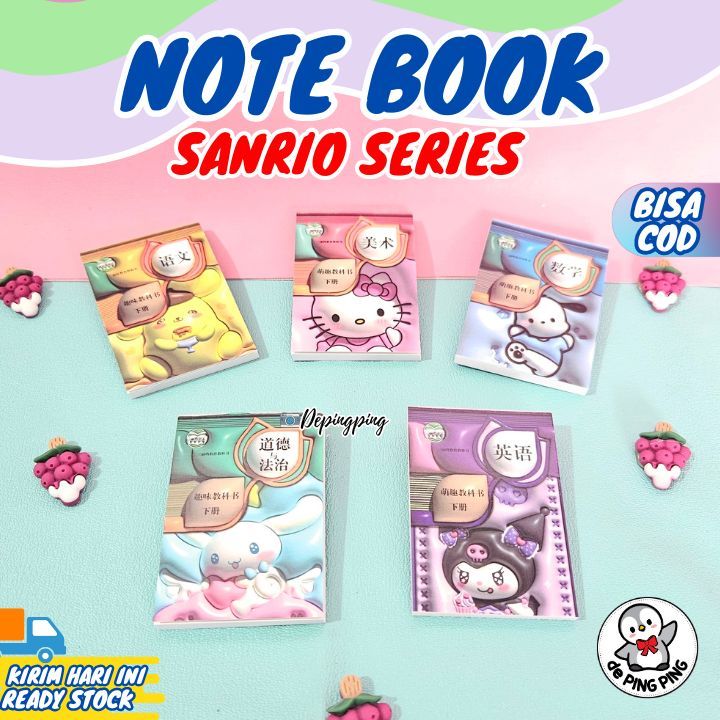 Sanrio Note Book/Sanrio Mini Book/Sanrio Book | Shopee Malaysia