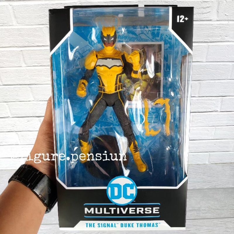 DC MULTIFUNCTION MCFARLANE THE SIGNAL DUKE THOMAS BATMAN ACTION FIGURE ...