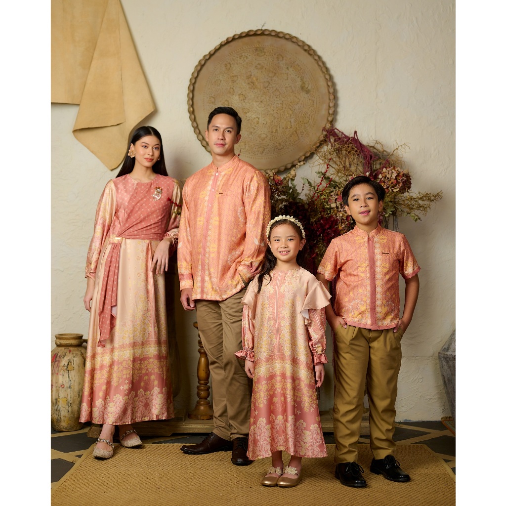 Kamima - Family Set - Rumi Series in Orange | Shopee Malaysia
