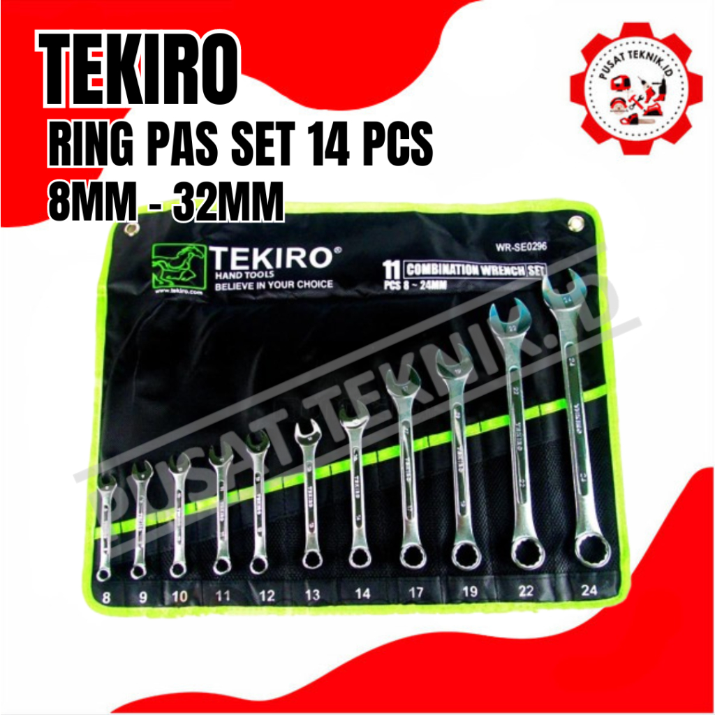 Pas RING KEY SET 14PCS TEKIRO 8-32MM | Shopee Malaysia
