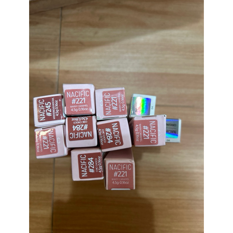 Nacific Glossy mood crush mood lip Tint lip cream liptint lipcream juicy mood blusher | Shopee ...