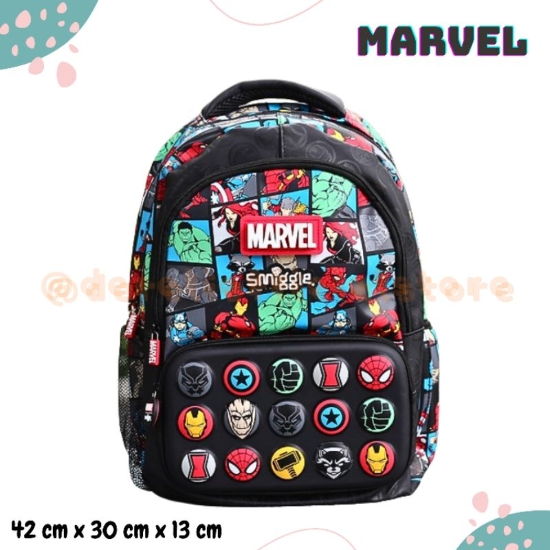 Smiggle - SMIGGLE MARVEL - SMIGGLE MARVEL Backpack - SMIGGLE MARVEL ...