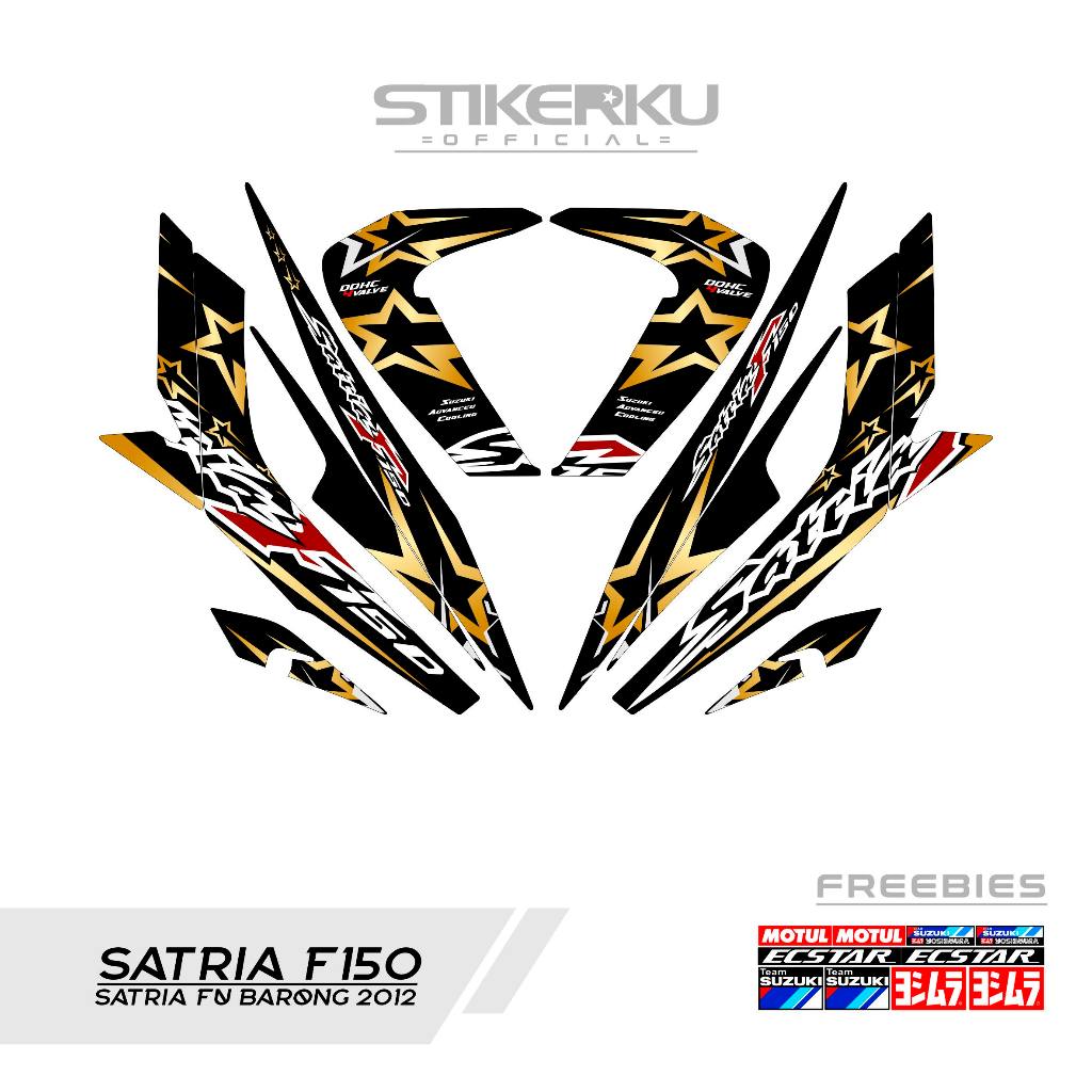 Satria F150 STRIPING MOTIF 9 / SUZUKI / ECSTAR / SATRIA FU BARONG 2012 ...