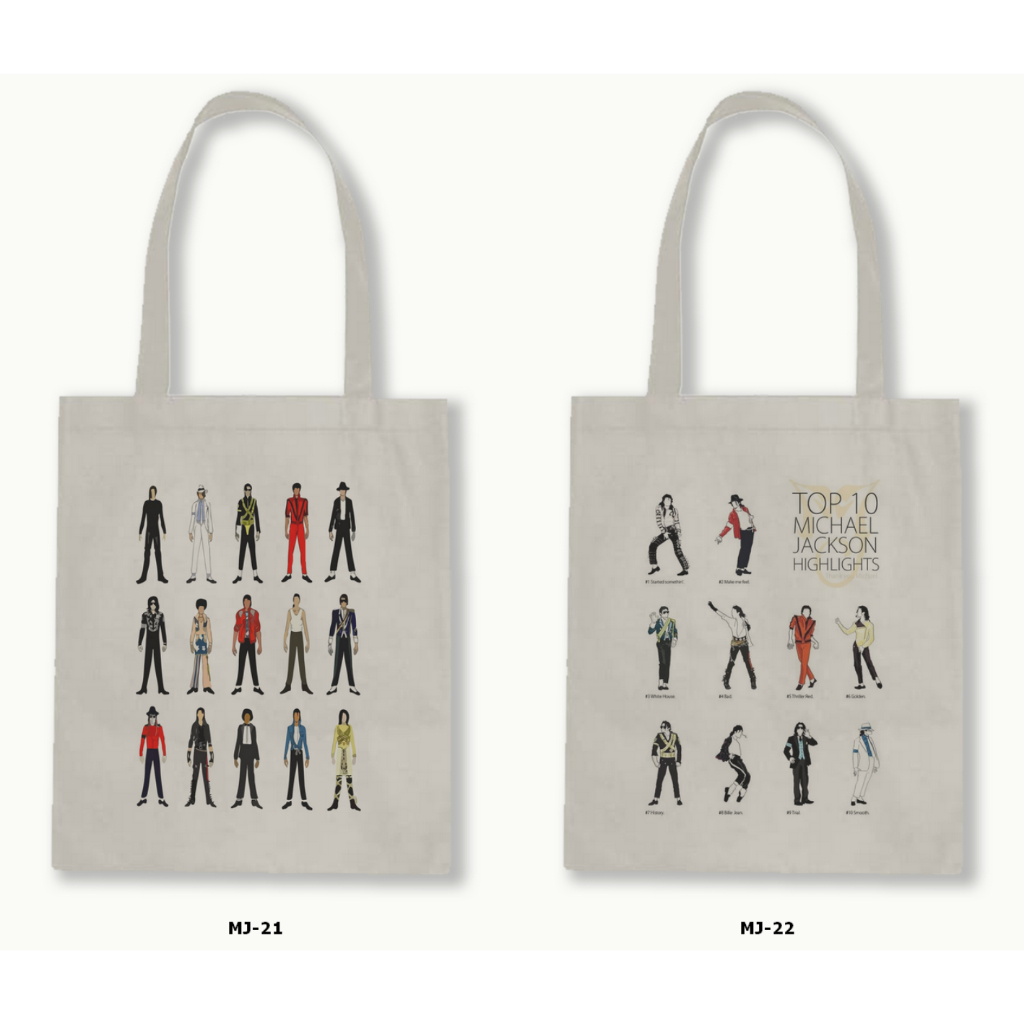 Premium Zipper Tote Bag - Michael Jackson | Shopee Malaysia