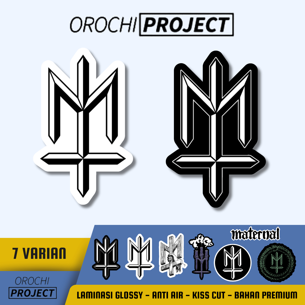 Orochi PROJECT Maternal Sticker/Maternal Rock Band Sticker/Maternal ...