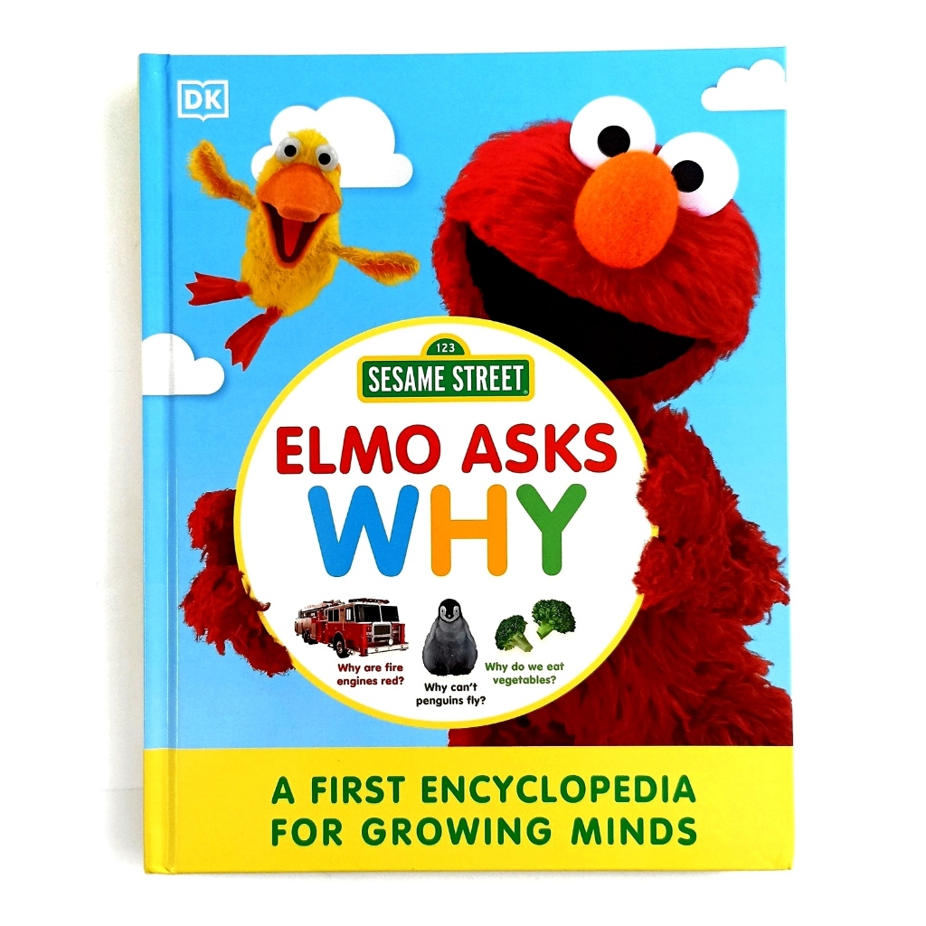 Original DK Sesame Street Elmo Asks Why? - Leon Books | Shopee Malaysia