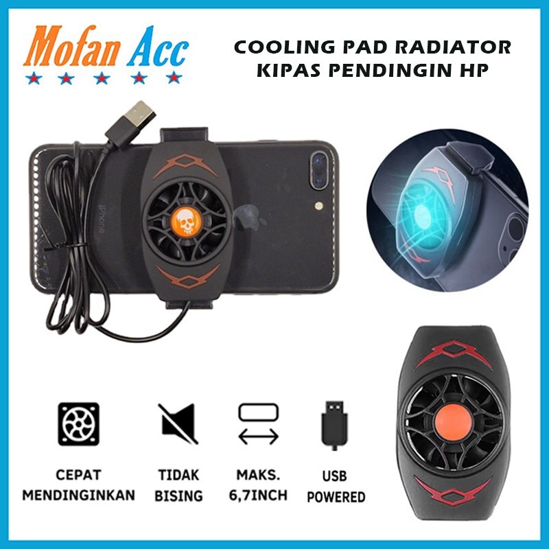 Cooling Fan X13 Radiator/Mobile Cooling Fan/Pad Fan HP Gaming Mobile ...