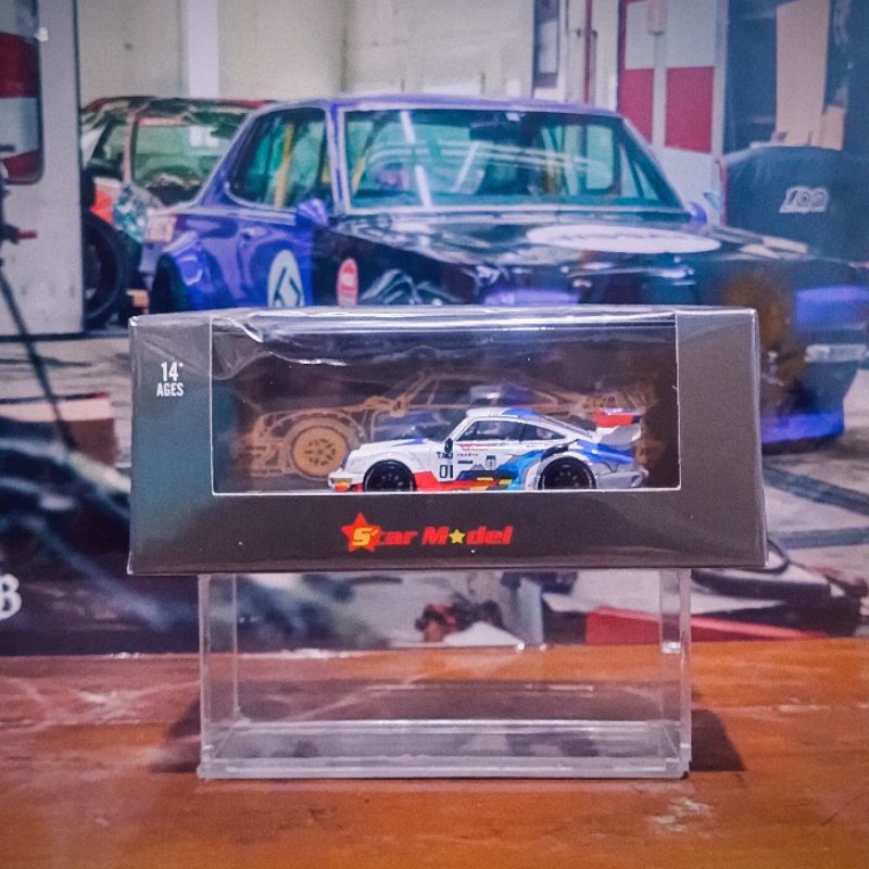 Star Model Porsche RWB 964 Gundam Exia GT High Wing Limited Edition ...