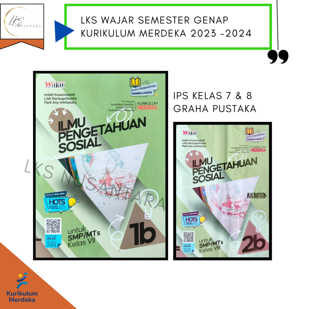 Student LKS MAPEL IPS CLASS 7 - 8 SEMESTER GENAP MERDEKA 2023 - 2024 ...
