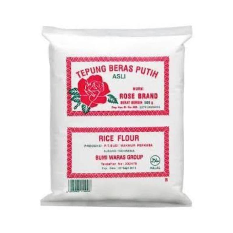 Rose Brand White Rice Flour 500g | Shopee Malaysia