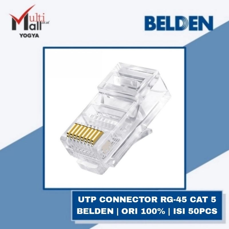 Belden LAN Connector UTP RJ45 Cat 5 Cat 5e AP700007 Original 100% USA ...