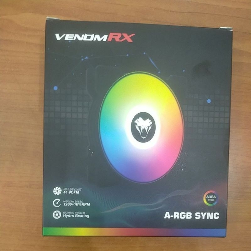 Venomrx / Venom RX Casing Fan uk 12 cm/120 mm ARGB Sync | Shopee Malaysia