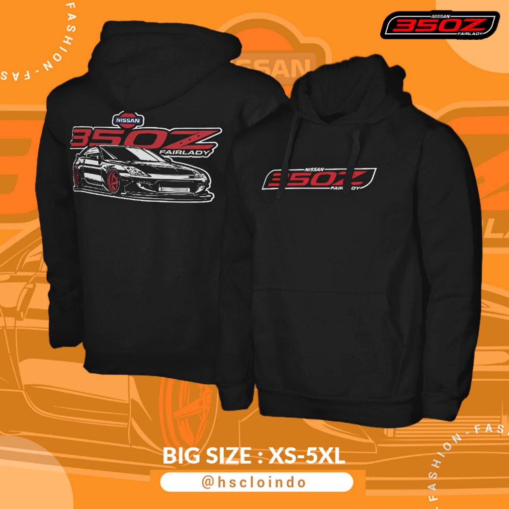 Nissan Z350 Fairlady Sports Car Coupe Roadster JUMPER HOODIE Jacket Big ...