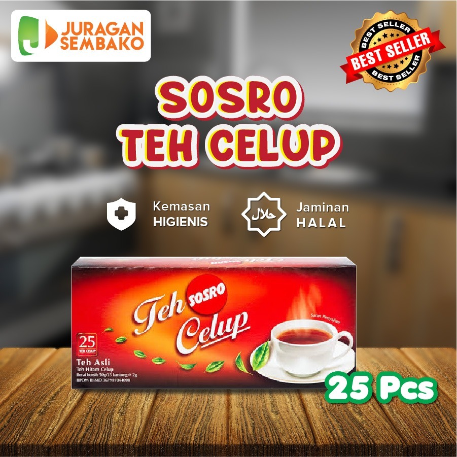 Sosro Bags 25 (5 Boxes) | Shopee Malaysia