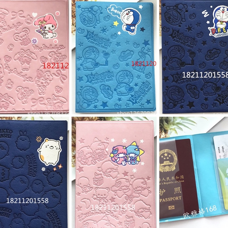 Most Wanted Passport Case Passport Cover My Melody Sumikko Little Twin ...
