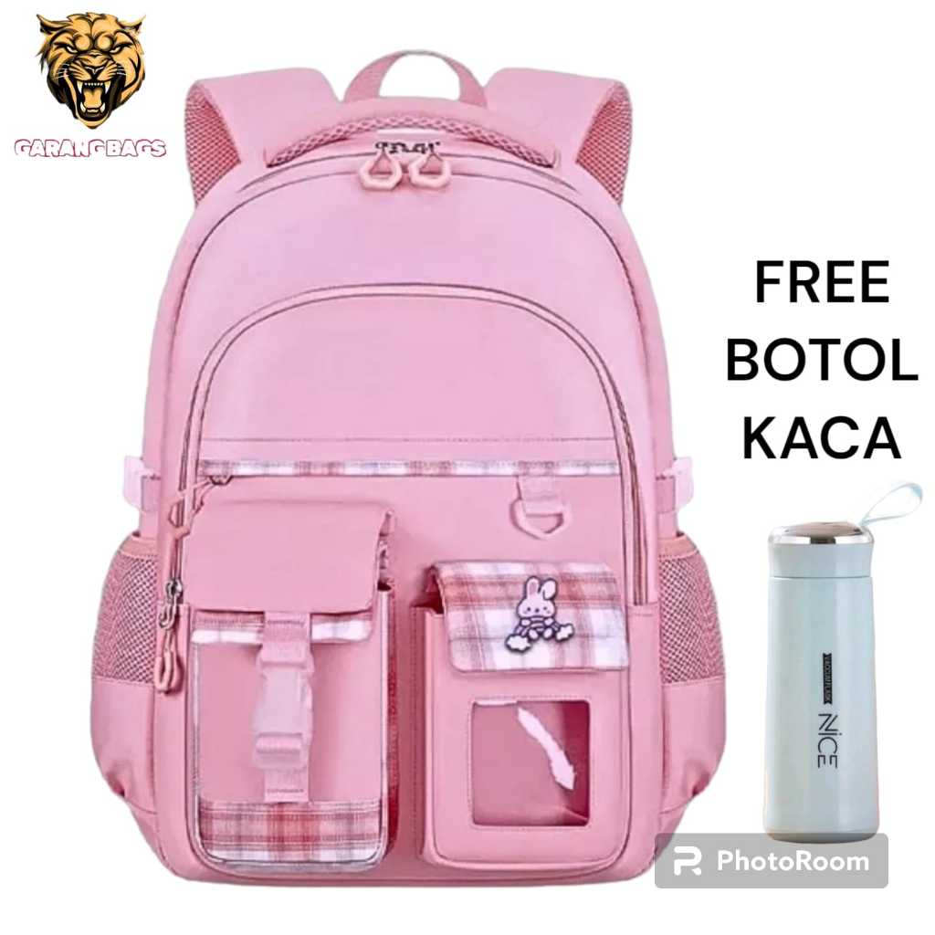 Garang BAGS School Backpacks For Girls MIKA FREE Glass Bottles - School ...