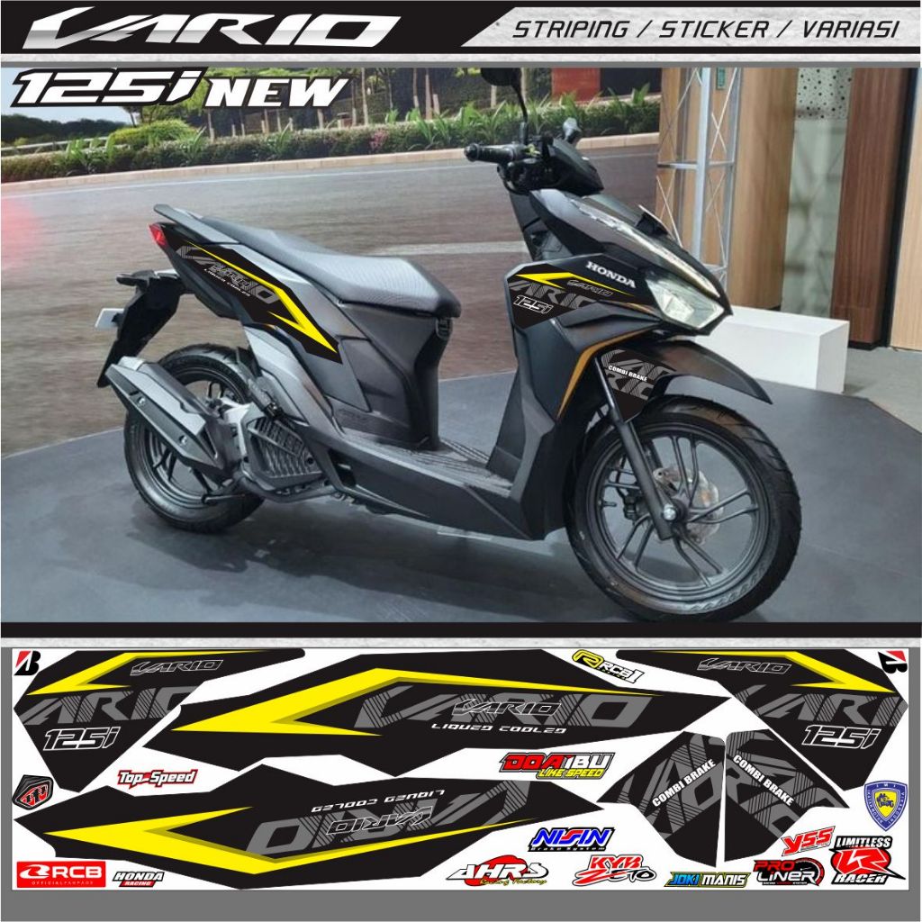 Sticker/striping HONDA VARIO 125 NEW 2023 VARIO GEN2 Variation LIST ...
