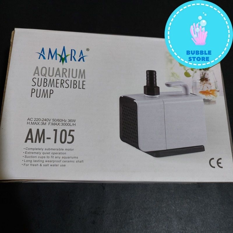MESIN Amara AM-105 AQUARIUM PUMP/AMARA AM-105 POND Machine/AMARA AM 105 AQUARIUM Machine/AMARA ...