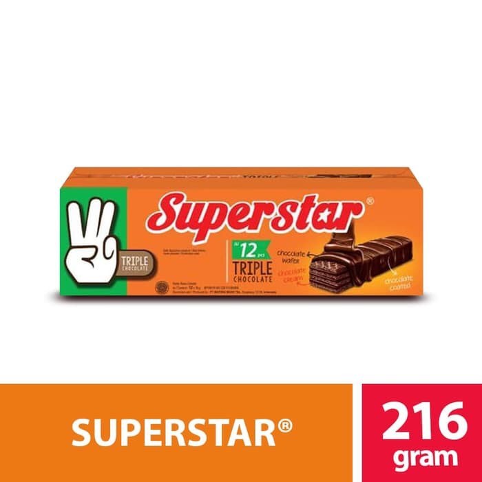 Mayora Superstar wafer 1 Box Contains 12 pcs | Shopee Malaysia