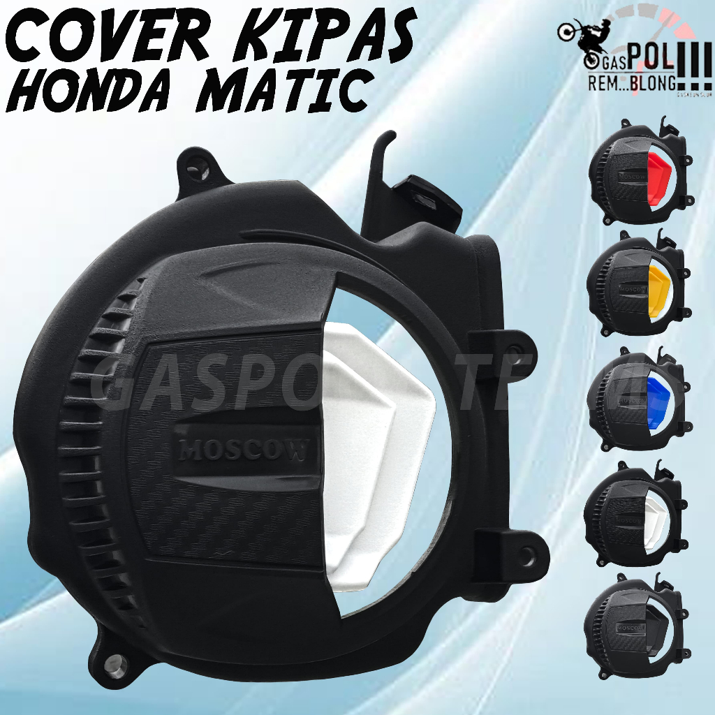 MESIN Beat FI ESP DELUXE STREET Engine Fan COVER GENIO 2021- NOW HONDA ...