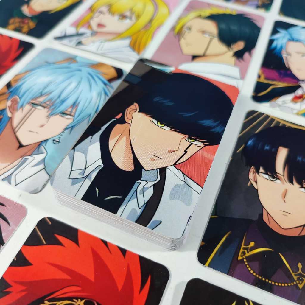 Mashle Anime Photocard: Magic and Muscles - Character Anime Card - Mash ...
