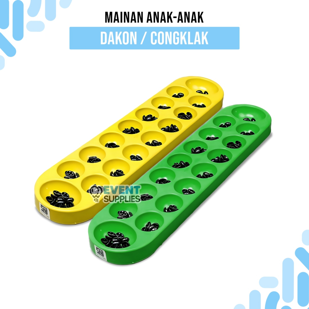 Congkak Plastic Traditional Children's Toys Large Plastic/Dakon Plastic ...