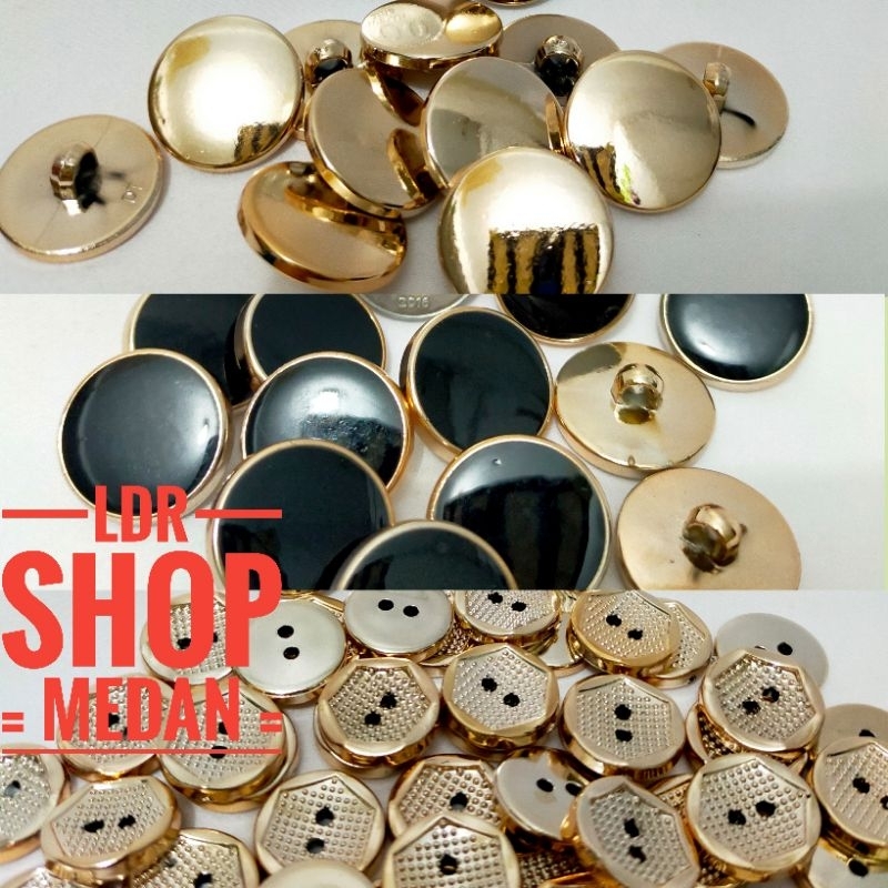 Luxury Buttons, 12pcs | Shopee Malaysia