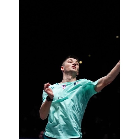 Christo Popov France All England 2024 Badminton Jersey T-Shirt, Grade ...