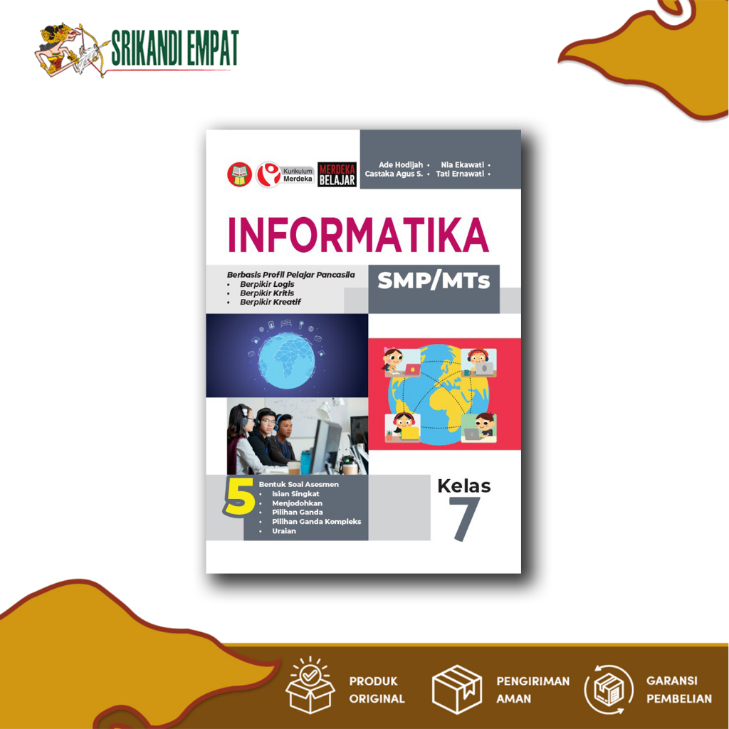 Informatics Companion Text School Book For Junior High School/MTs Grade ...